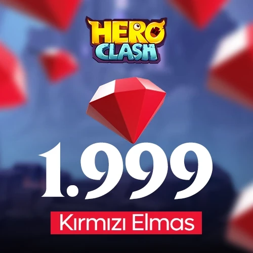 Hero Clash 1999 Kırmızı Elmas Hemen Satın Al | ByNoGame