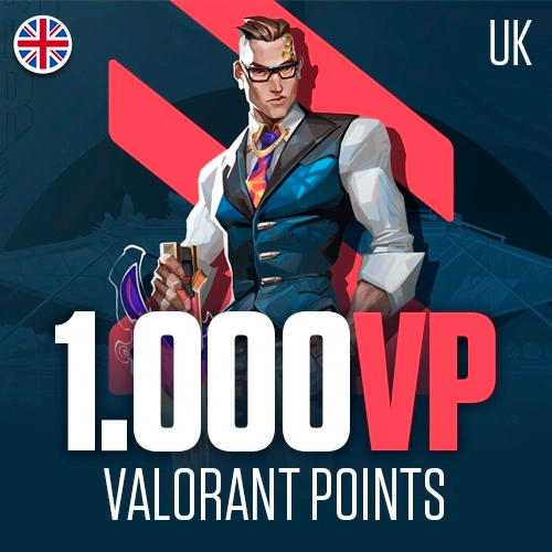 Valorant Points 1000 United Kingdom VP Satın Al l Hızlı ve Güvenli Teslimat