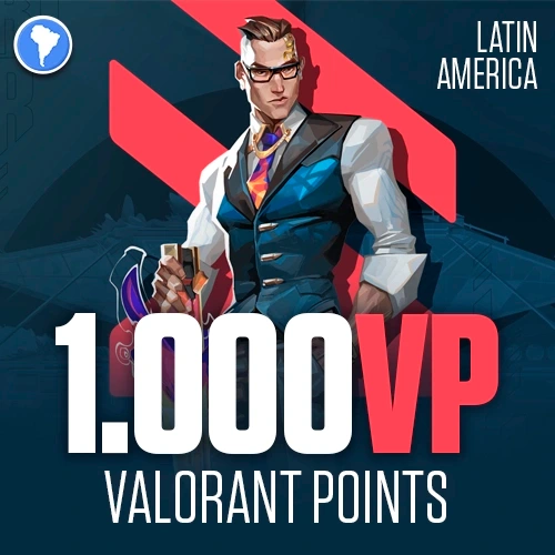 Valorant Points 1000 LATAM VP Satın Al l Hızlı ve Güvenli Teslimat