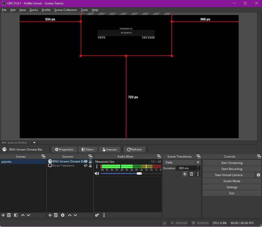 ByNoGame Helpdesk - How to add donate bar with Bng Stream?