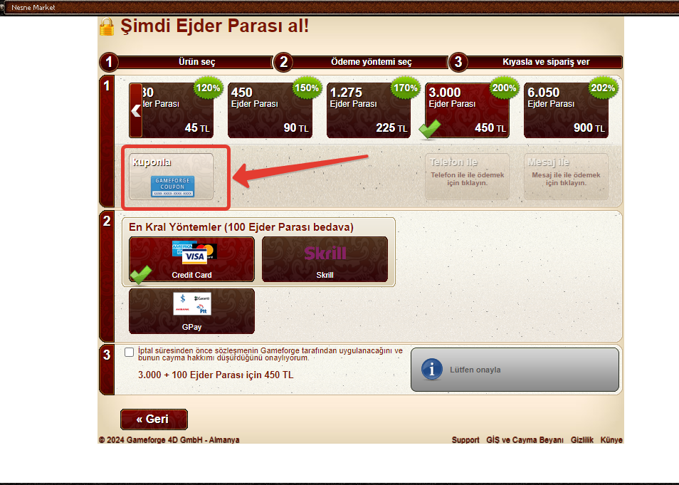 ByNoGame Helpdesk - Metin2 EP Nasıl yüklenir?