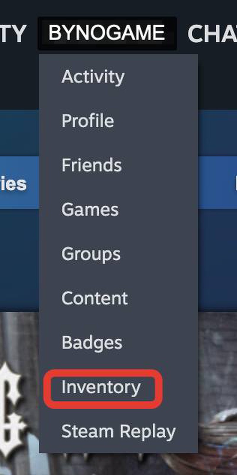 ByNoGame Helpdesk - How do I make my Steam Inventory Public?