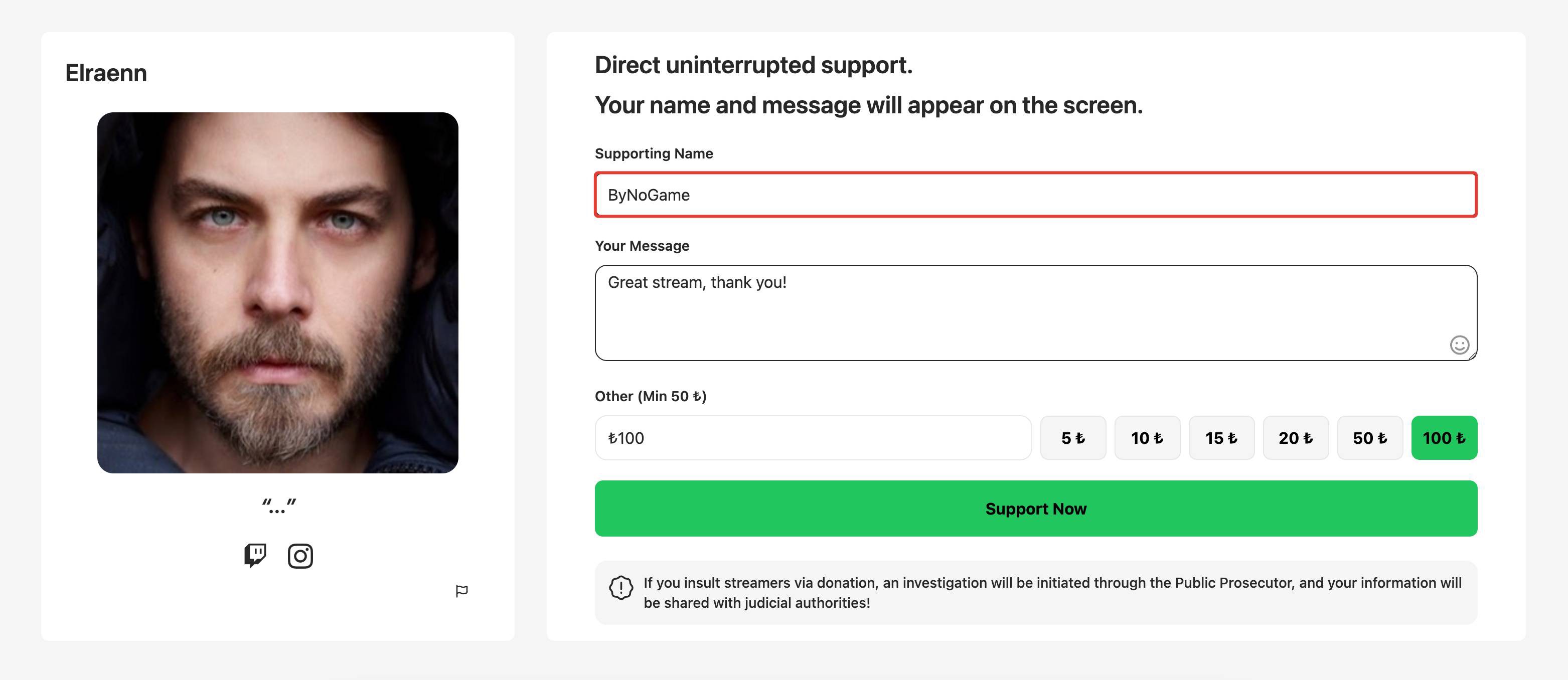 ByNoGame Helpdesk - How can I support my favorite streamer?