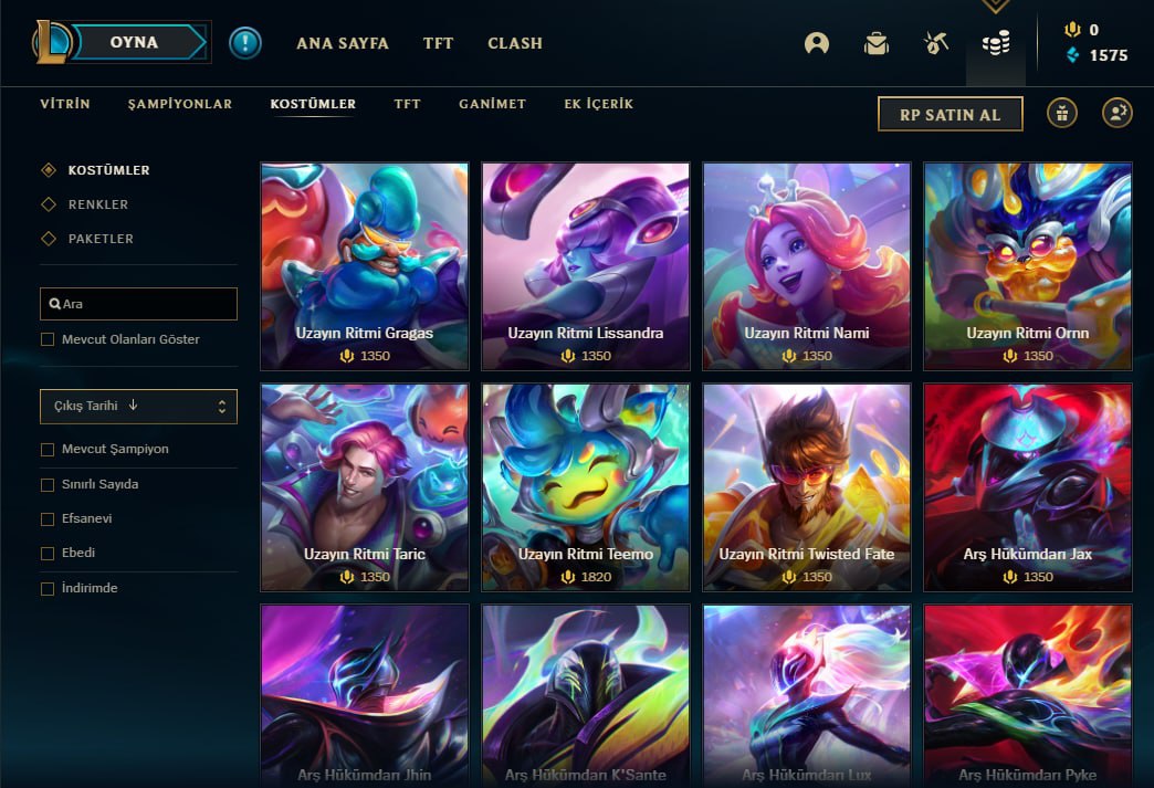 LoL West North East 2540 RP Satın Al-En İyi Fiyat | ByNoGame