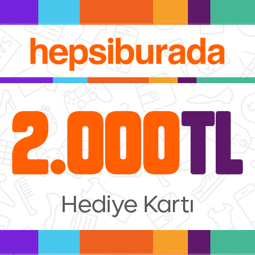 Hepsiburada 2000 TL Hediye Kartı