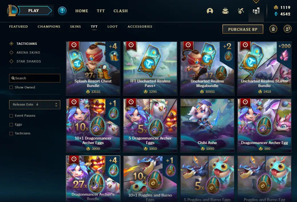 Buy League Of Legends EU West 6500 RP