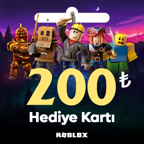 Roblox 200 TL Hediye Kartı Satın Al–Hızlı Teslim | ByNoGame