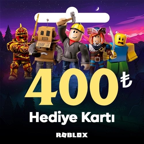 Roblox 400 TL Hediye Kartı Satın Al En İyi Fiyat | ByNoGame
