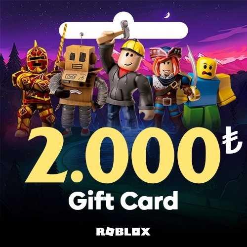 Buy Roblox Gift Card (TL) - Instant Delivery | ByNoGame