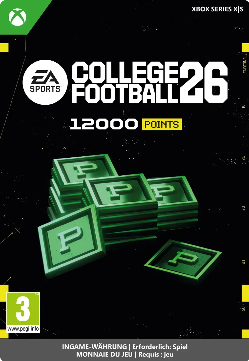 EA SPORTS College Football 26 - 12000 Points
