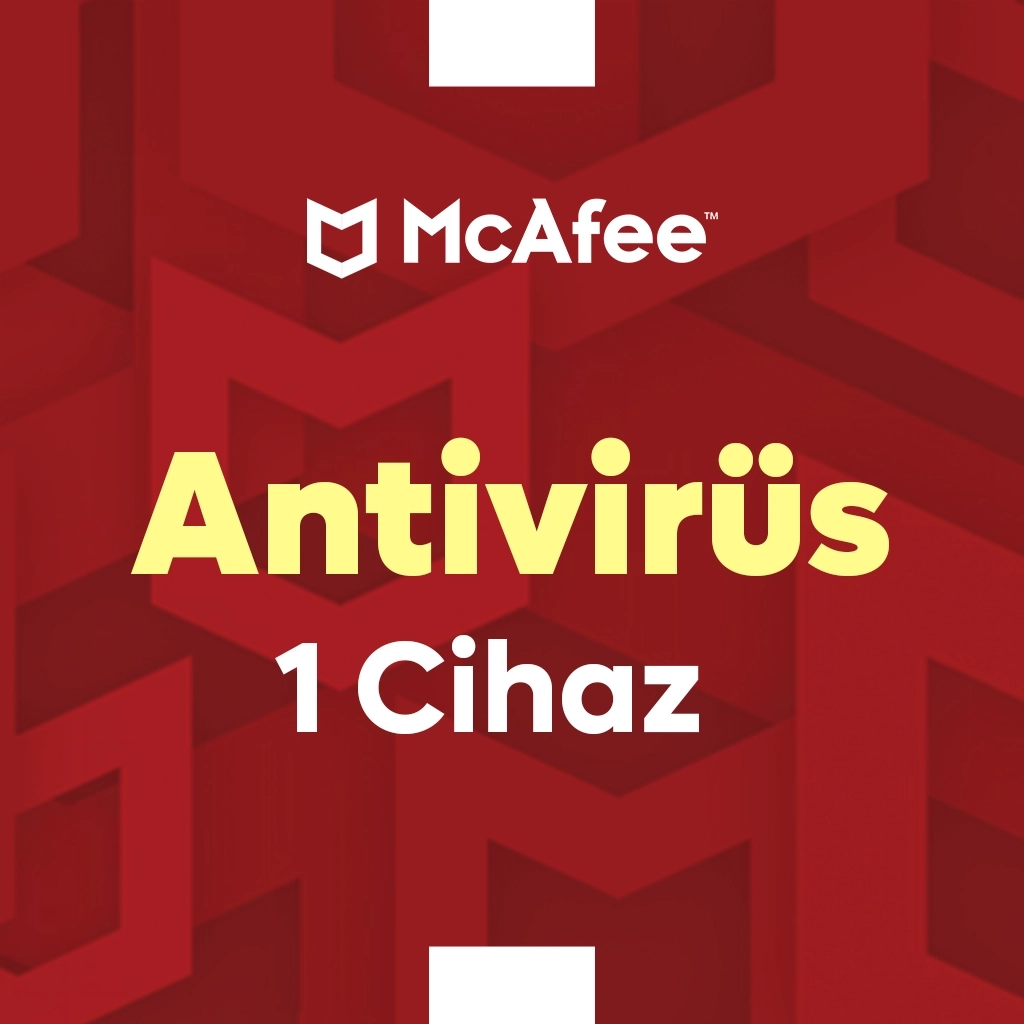 McAfee Antivirus - Bireysel - Tek Cihaz Satın Al!